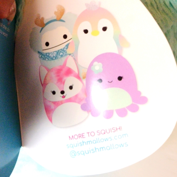 Squishmallows | Toys | Joelle Blue Bigfoot Wgold Antlers Original ...